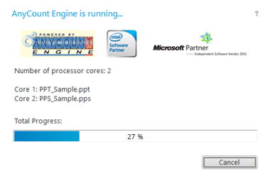 AnyCount is a Word Count software tool, Character Count, Line Count tool